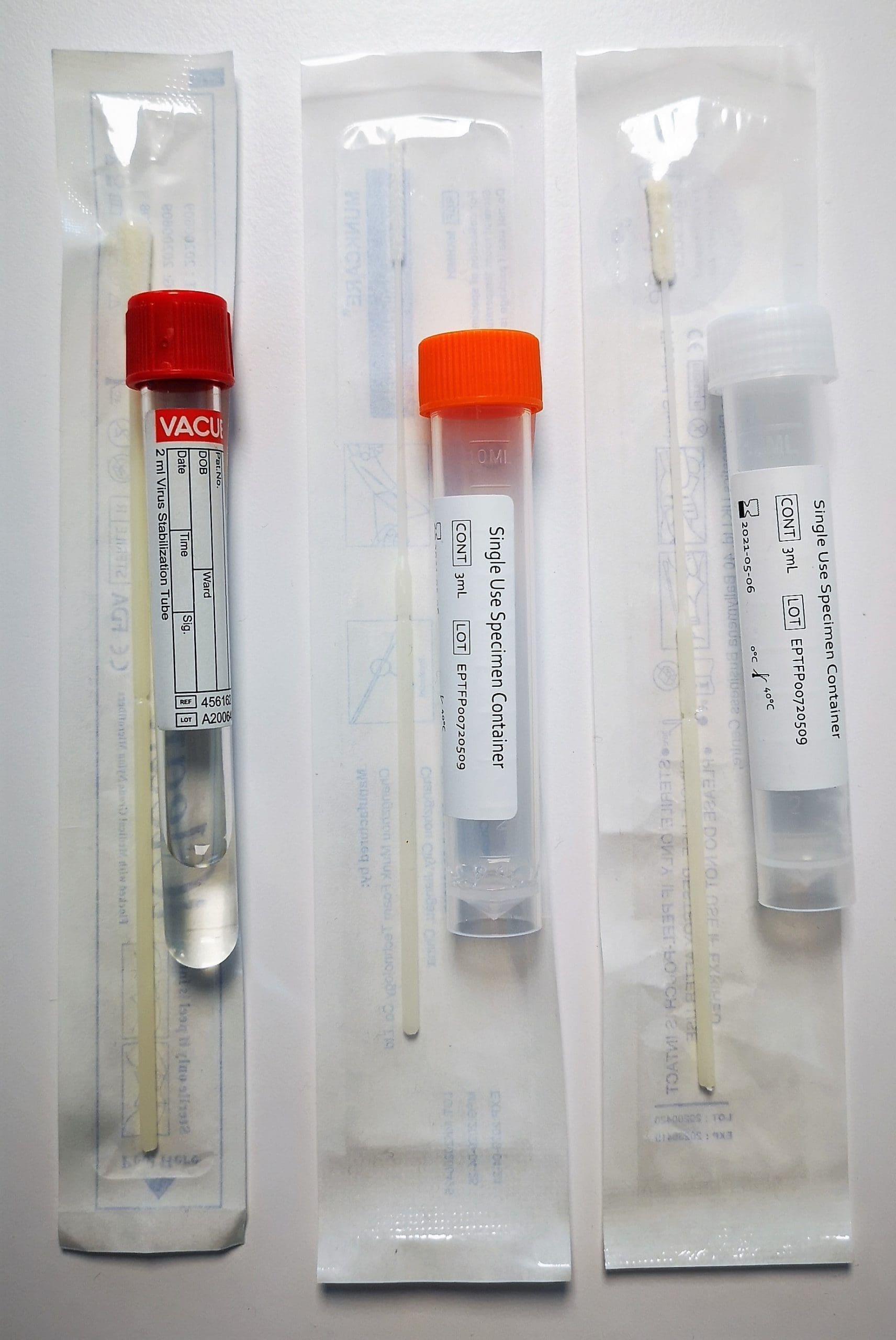 Vorübergehende Einführung weiterer Abstrichmaterialien | Labor Koblenz